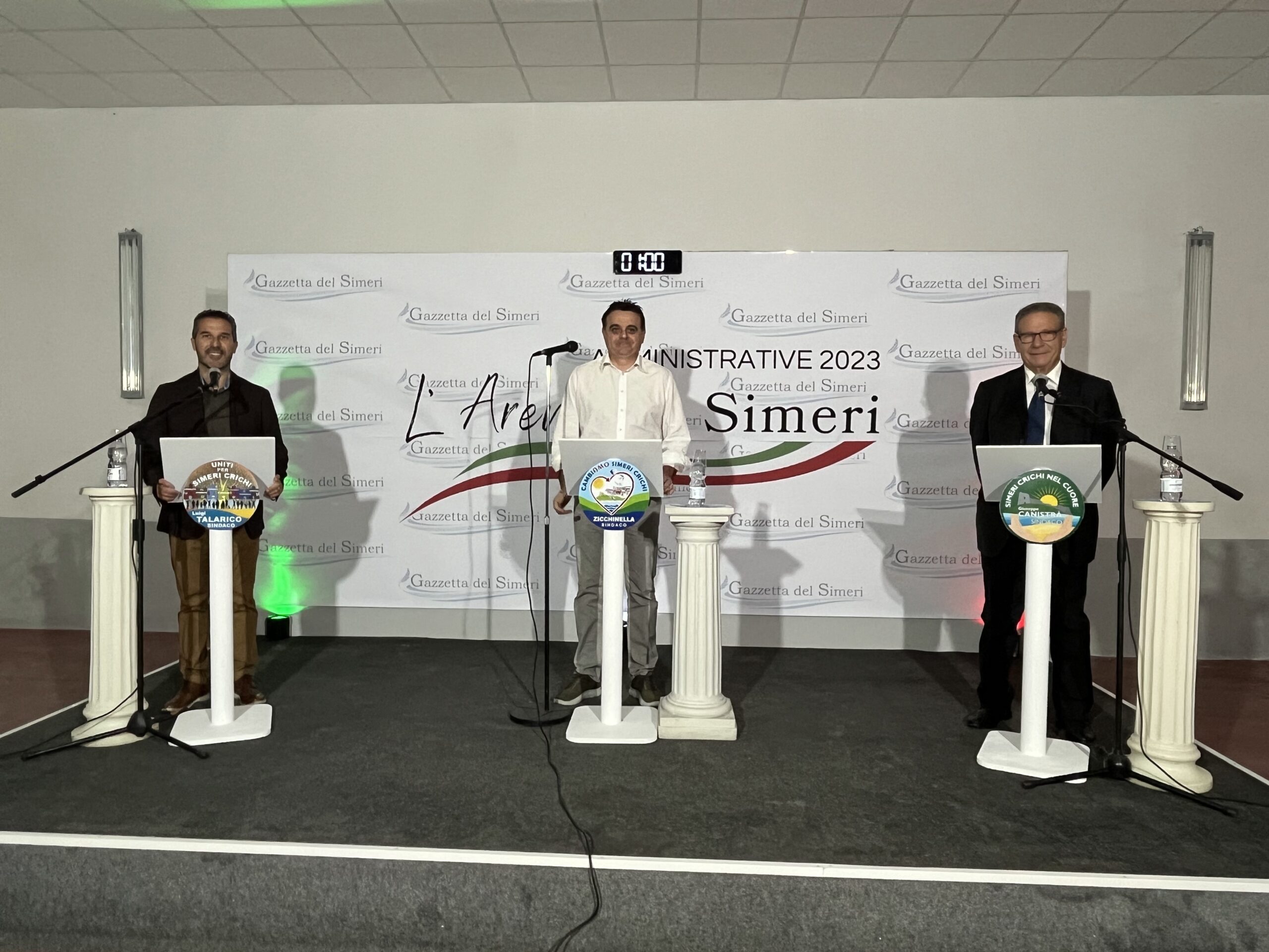 IN DIRETTA - L'Arena del Simeri, il confronto tra i candidati a sindaco ...